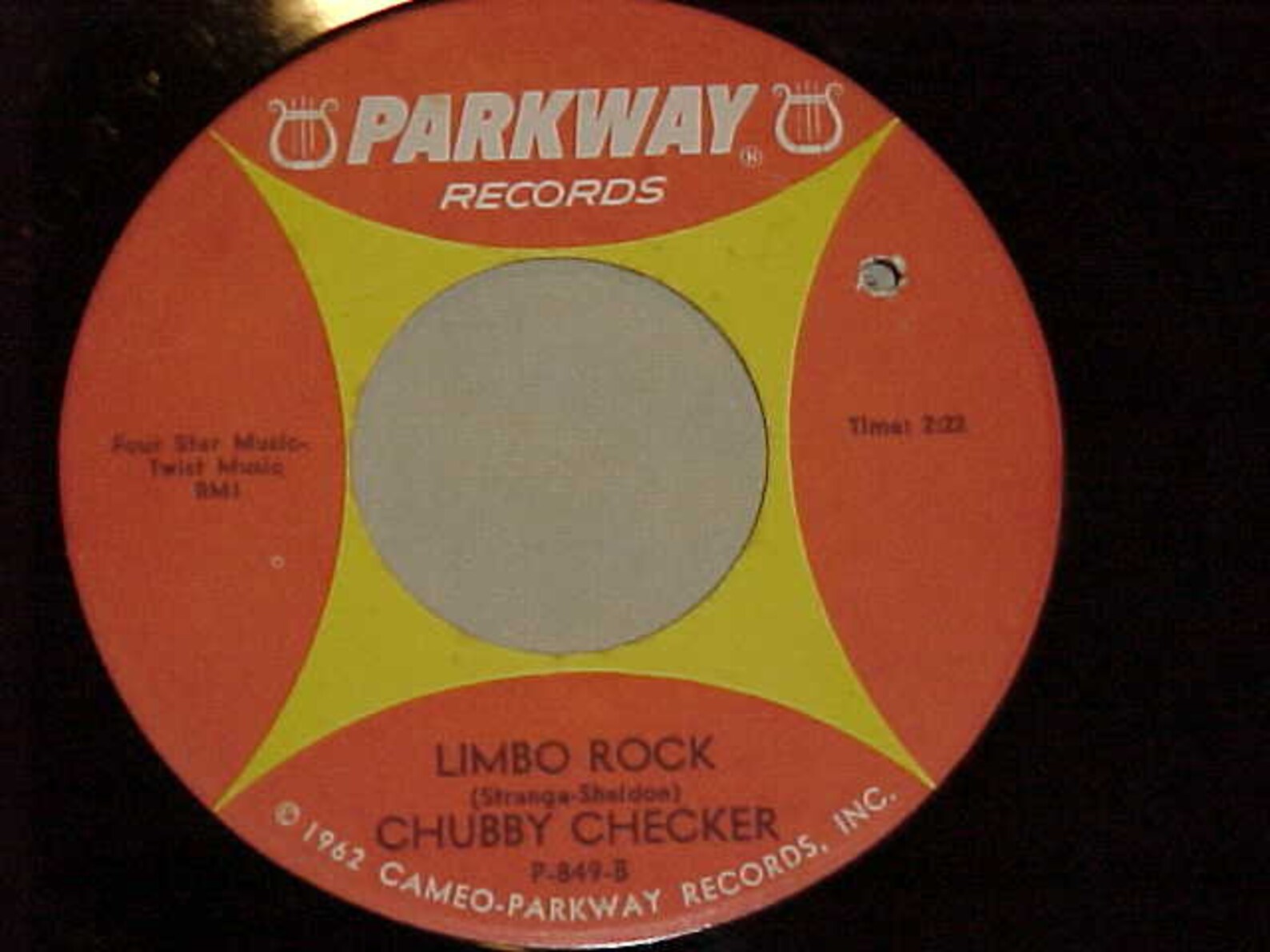 Chubby Checker 45 Vinyl Record Popeye the Hitchhiker / | Etsy