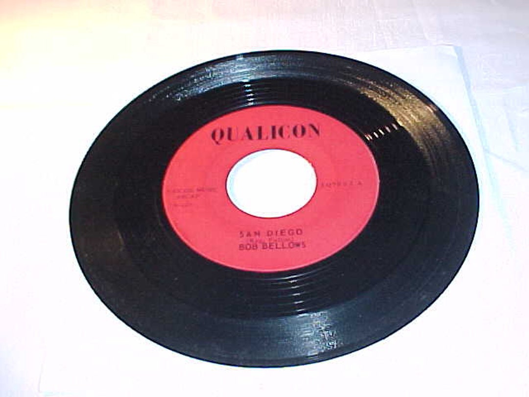 Bob Bellows 45 Vinyl Record San Diego / A Time for Us - Etsy