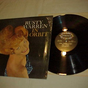 Rusty Warren - 33 LP Vinyl Record - in Orbit - Etsy