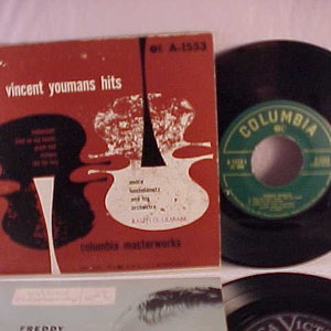 Guy Lombardo Freddy Martin Vincent Youman - 3 EP 45 Vinyl Records ...