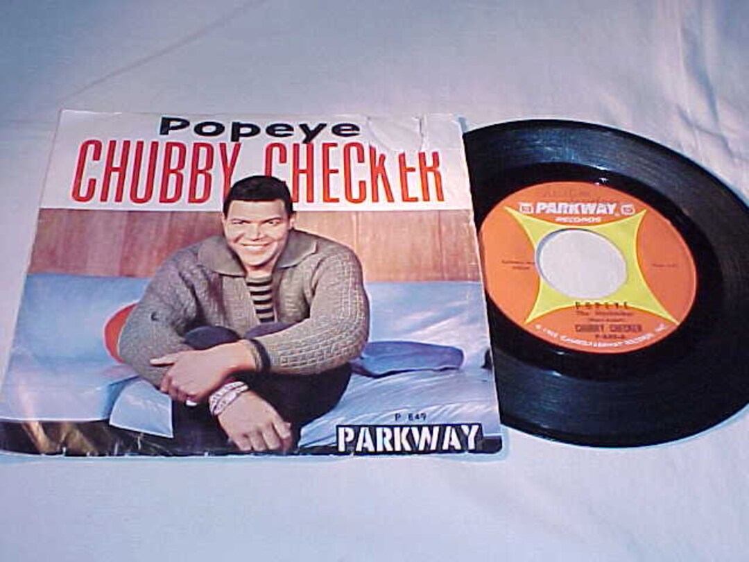 Chubby Checker - 45 Vinyl Record With Picture Sleeve - Popeye / Limbo ...