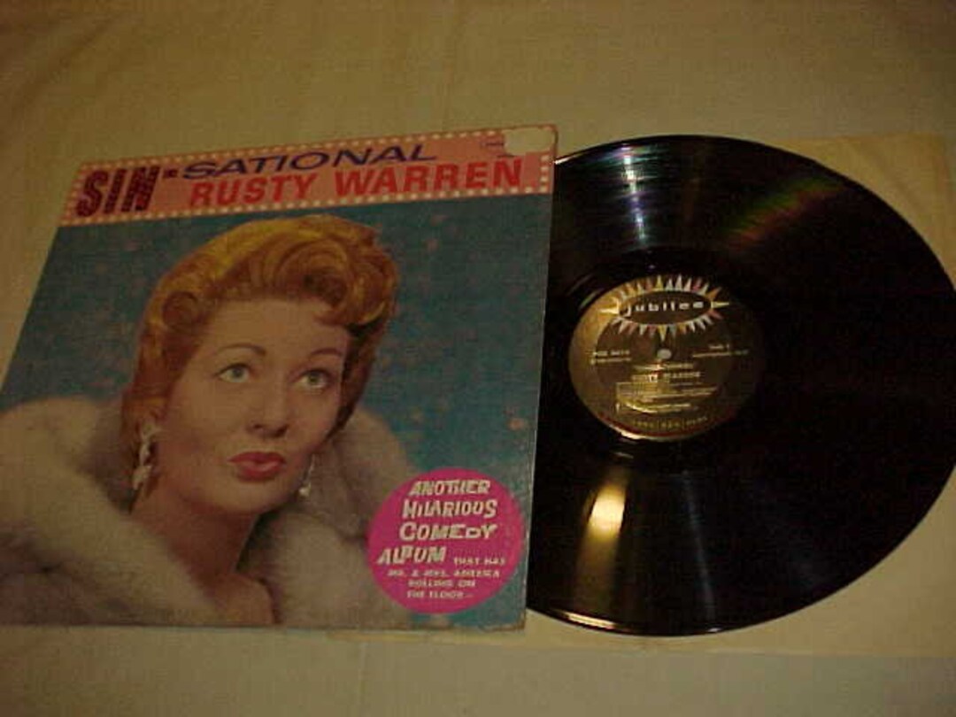 Rusty Warren - 33 LP Vinyl Record - Sin-sational - Etsy