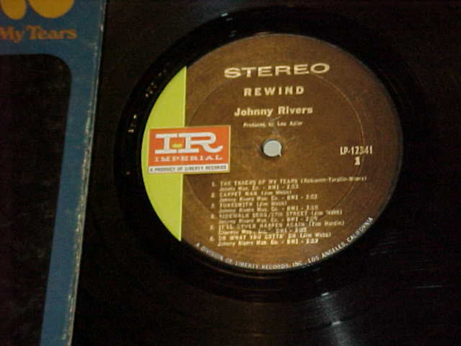 Johnny Rivers 33 LP Vinyl Album Rewind - Etsy