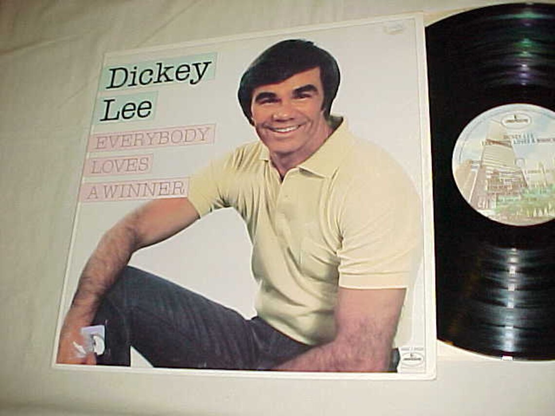 Dicky Lee 33 Vinyl LP Album Everybody Loves A Winner - Etsy