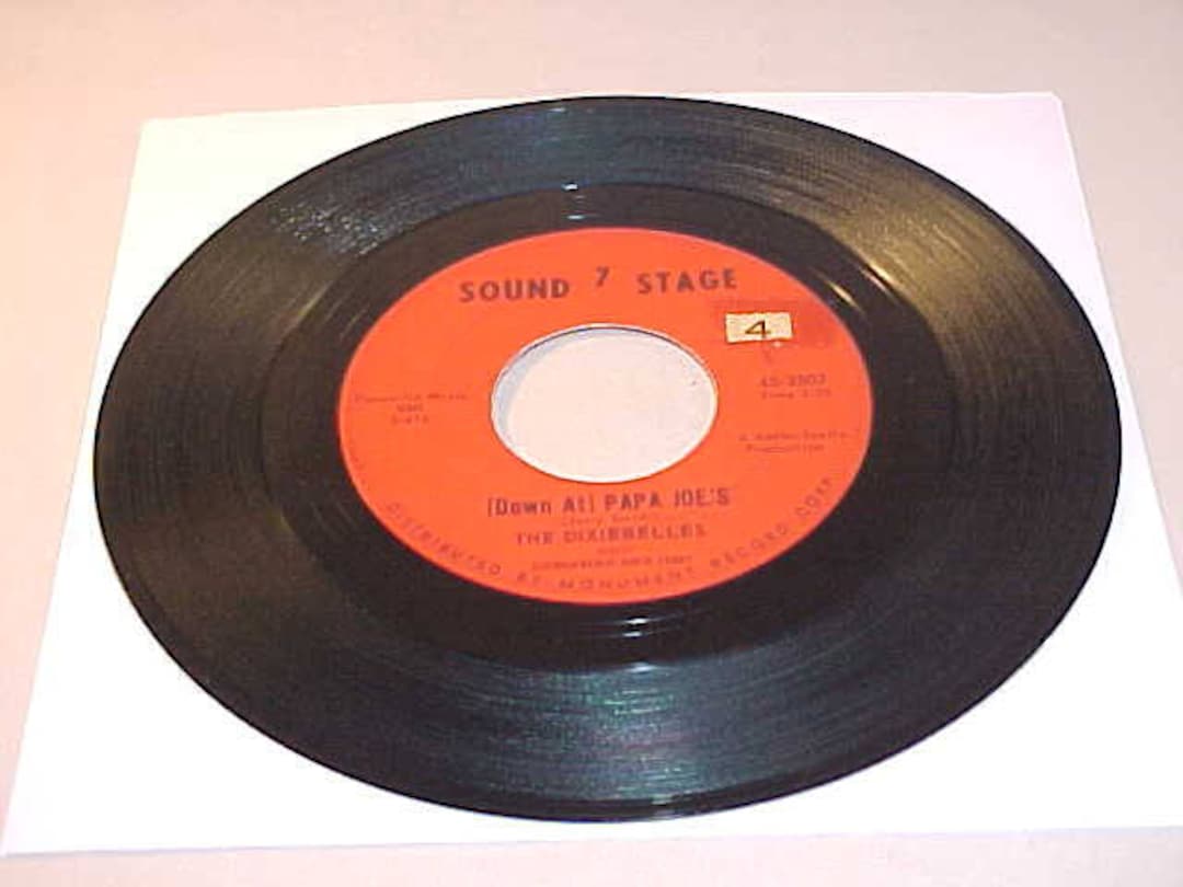 The Dixiebelles 45 Vinyl Record - (down At) Papa Joe's / Rock, Rock ...