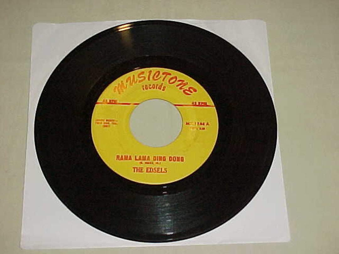 The Edsels 45 Vinyl Record Rama Lama Ding Dong / Bells - Etsy