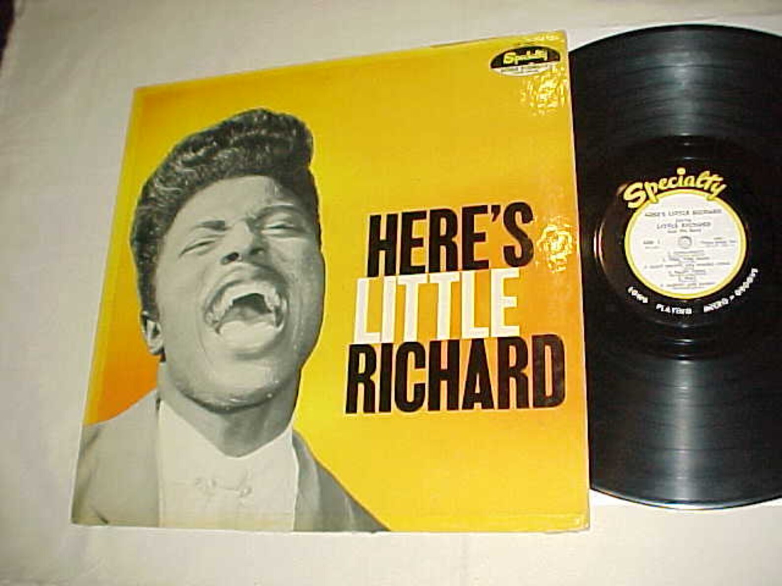 Little Richard 33 LP Vinyl Album Here's Little Richard - Etsy