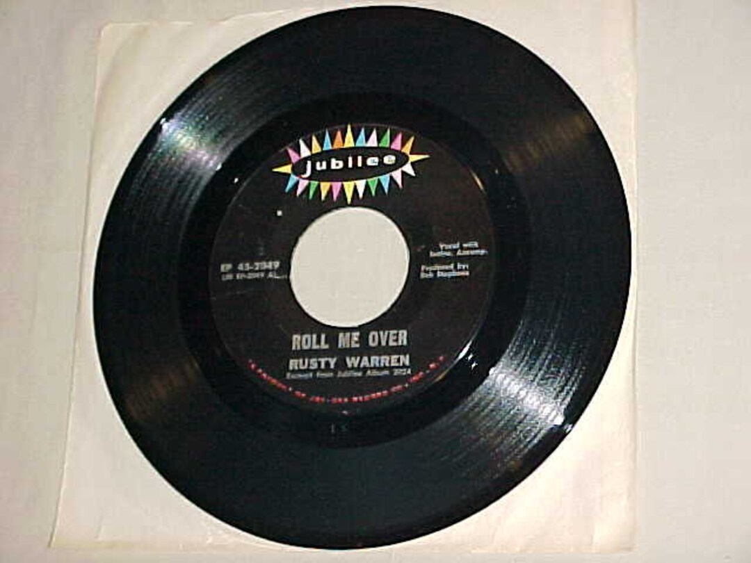 Rusty Warren - EP 45 Vinyl Record - Risque Comedy Record - Jubilee ...