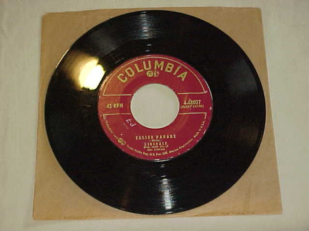 Liberace 45 Vinyl Record the Rosary / Easter Parade - Etsy