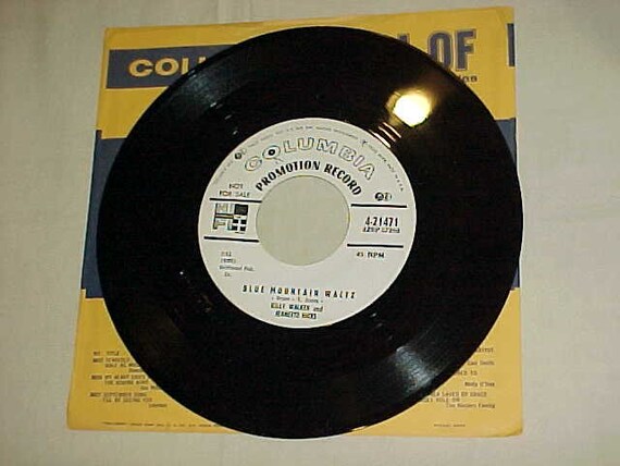 Billy Walker and Jeanette Hicks 45 Vinyl Record Blue - Etsy