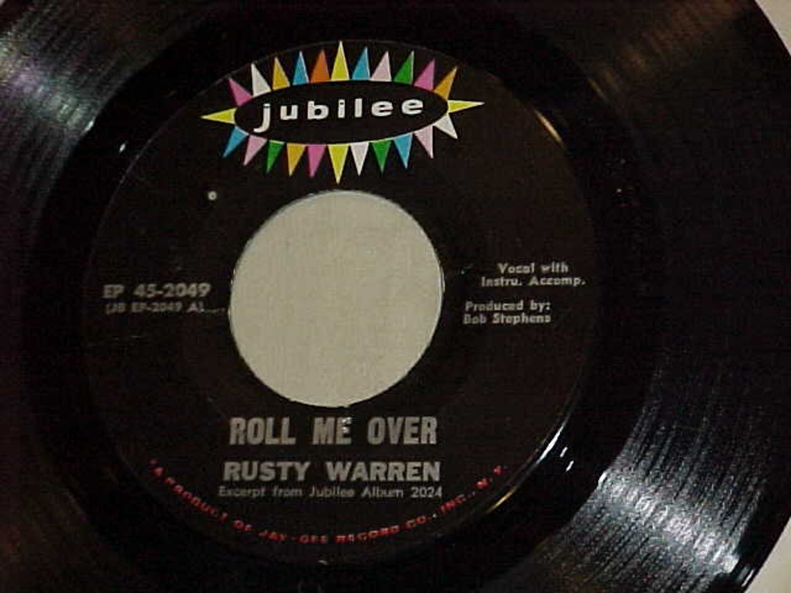 Rusty Warren EP 45 Vinyl Record Risque Comedy Record - Etsy