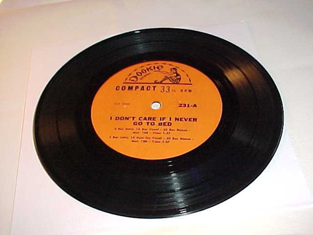 Dookie Records - Children's Records - Compact 33 1/3 RPM - I Don't Care ...
