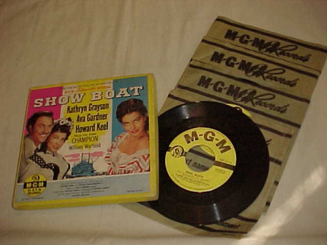 Showboat - MGM Musical With Kathryn Grayson, Ava Gardner and Howard ...