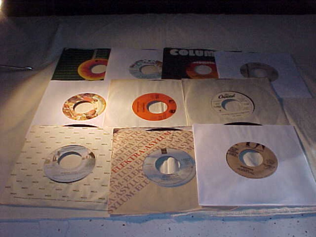 Ten 1970s Vinyl 45 Records Mixed Artists and Labels Bobby - Etsy