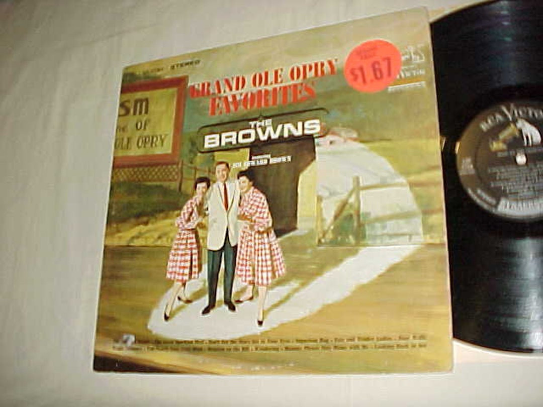 The Browns 33 LP Vinyl Album Grand Ole Opry Favorites - Etsy.de