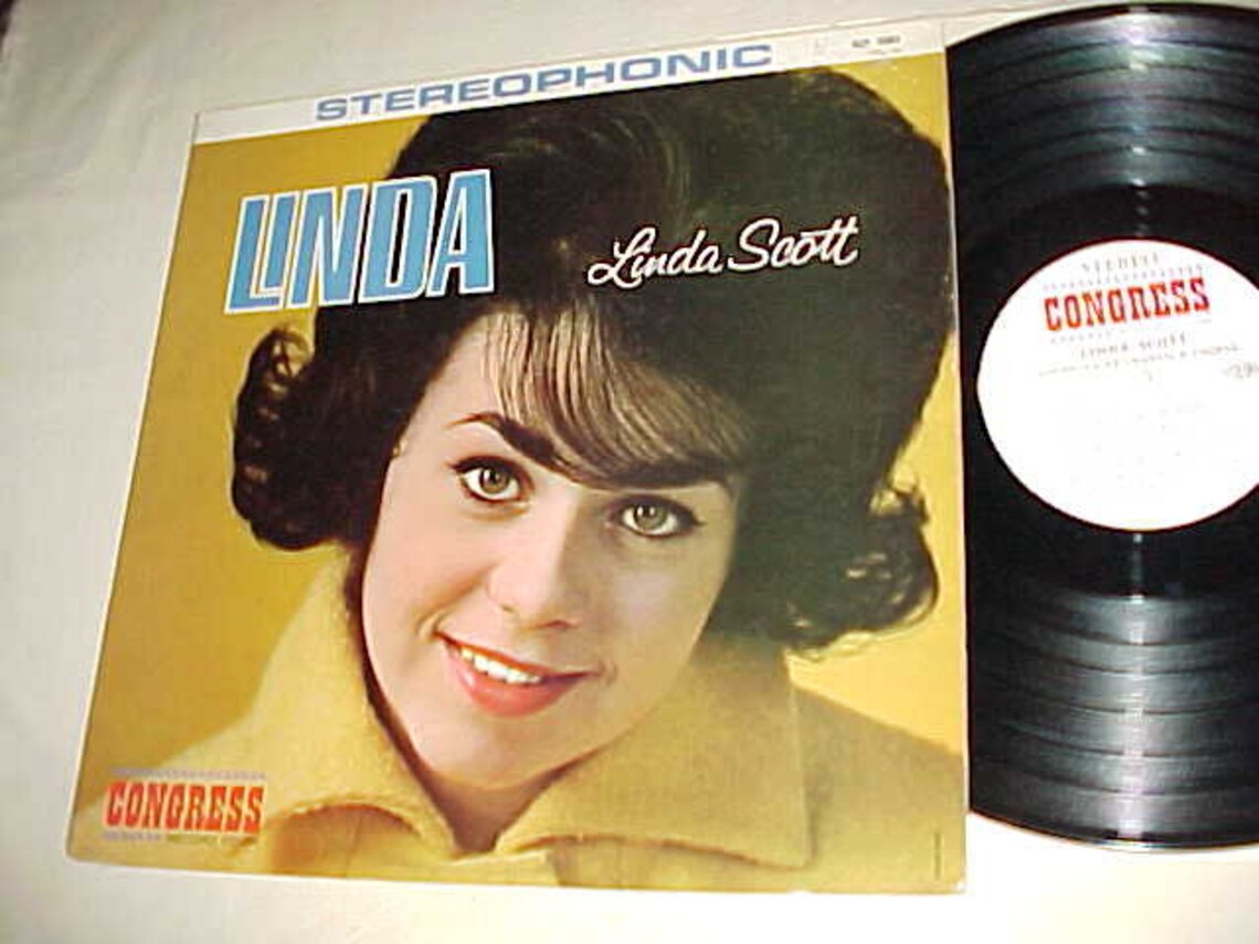 Linda Scott 33 LP Vinyl Album Linda Congress Records | Etsy