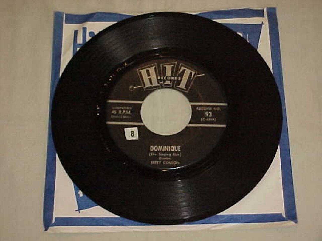Betty Colson Dominique Tom Tripp Since I Fell for You 45 Vinyl Record ...