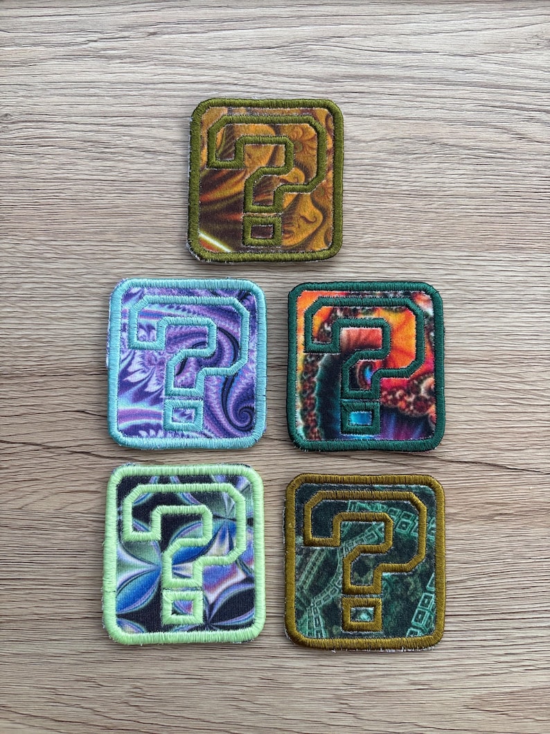 Tipper Question Mark Logo Patch - Etsy