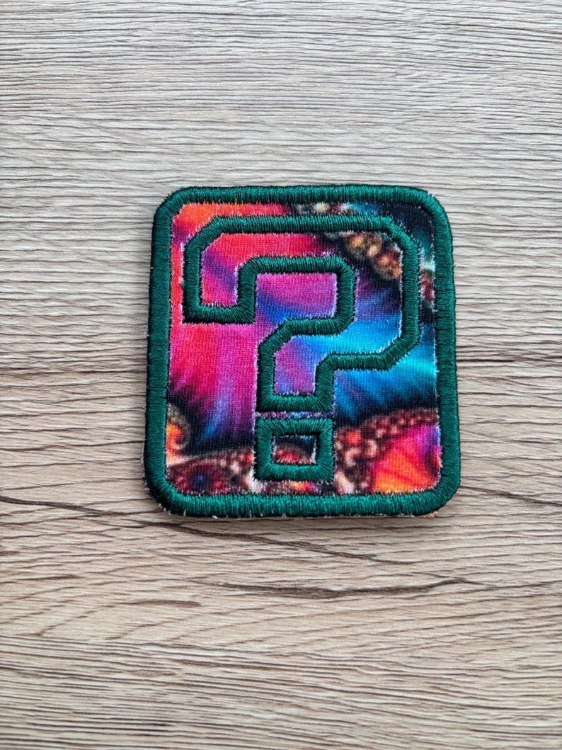 Tipper Question Mark Logo Patch - Etsy