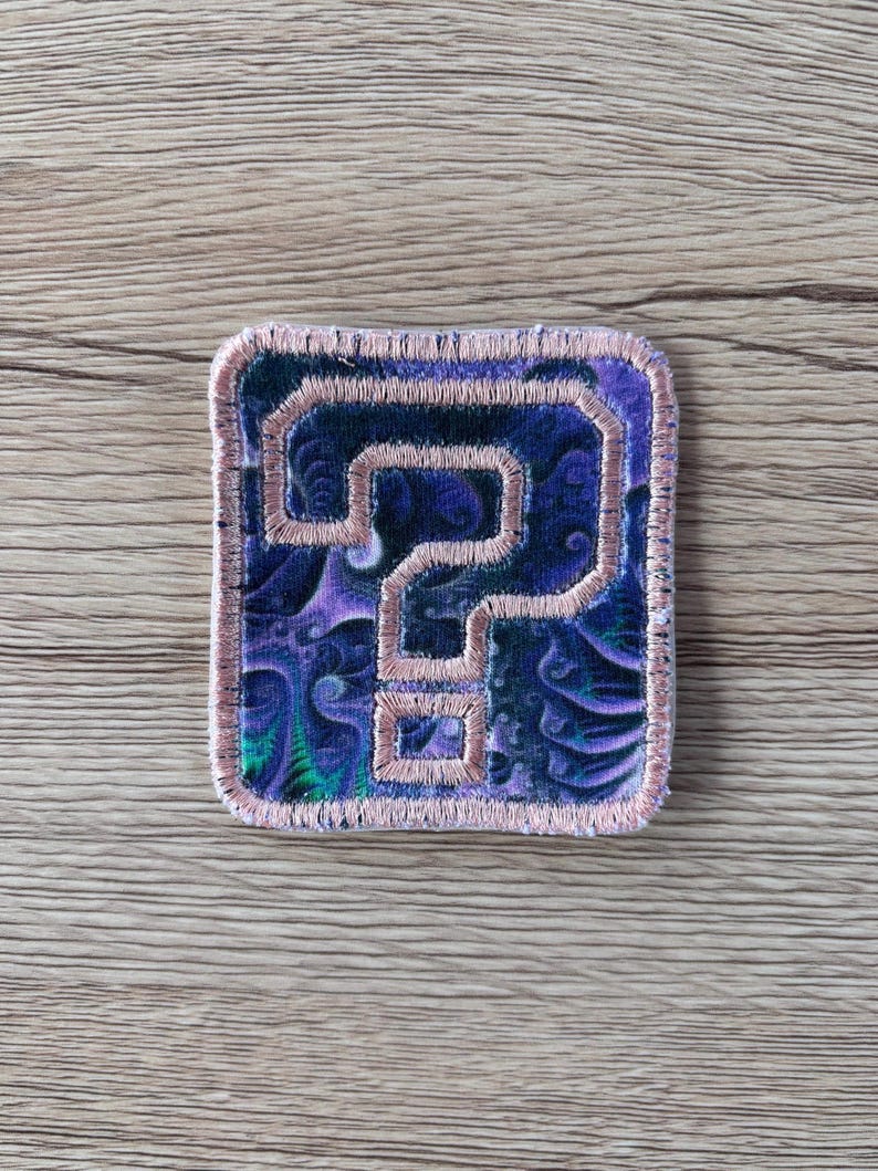 Tipper Question Mark Logo Patch - Etsy