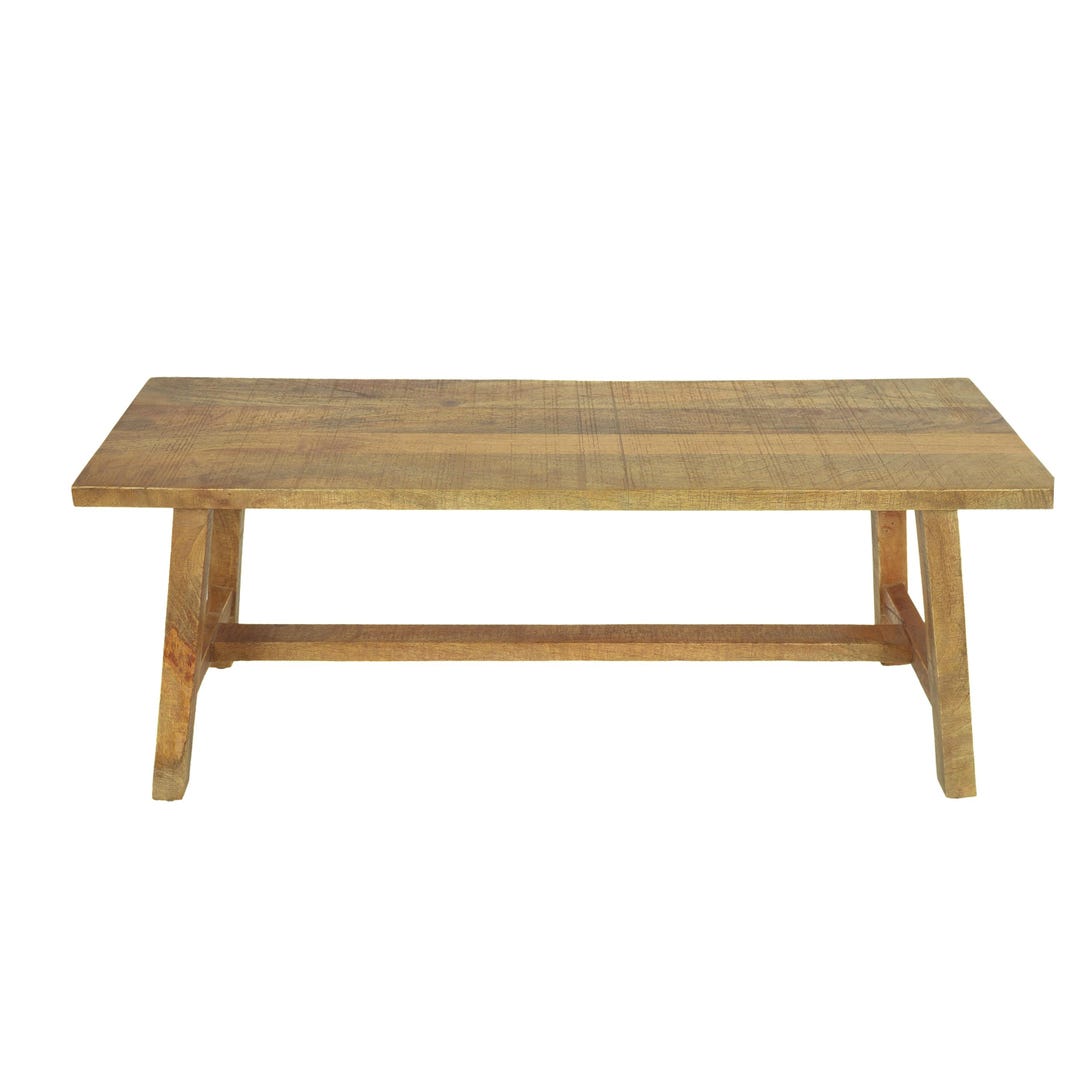 Solid Mango Wood Bench, Dining Table Bench, Long Bench, Indoor Bench ...