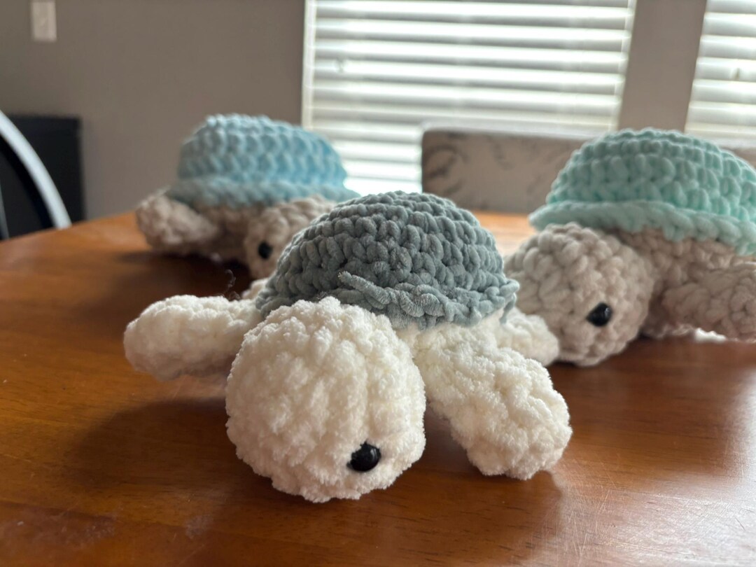 Small Crochet Turtle - Etsy