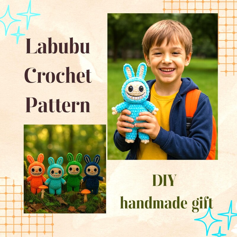 Labubu Pdf Patterns - Etsy