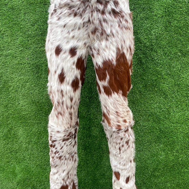 Cow Print Chaps - Etsy