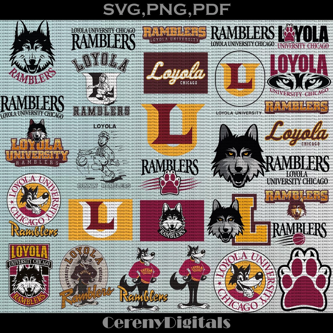 30+ High Quality Loyola College SVG, Athletics, Ramblers SVG, Football ...