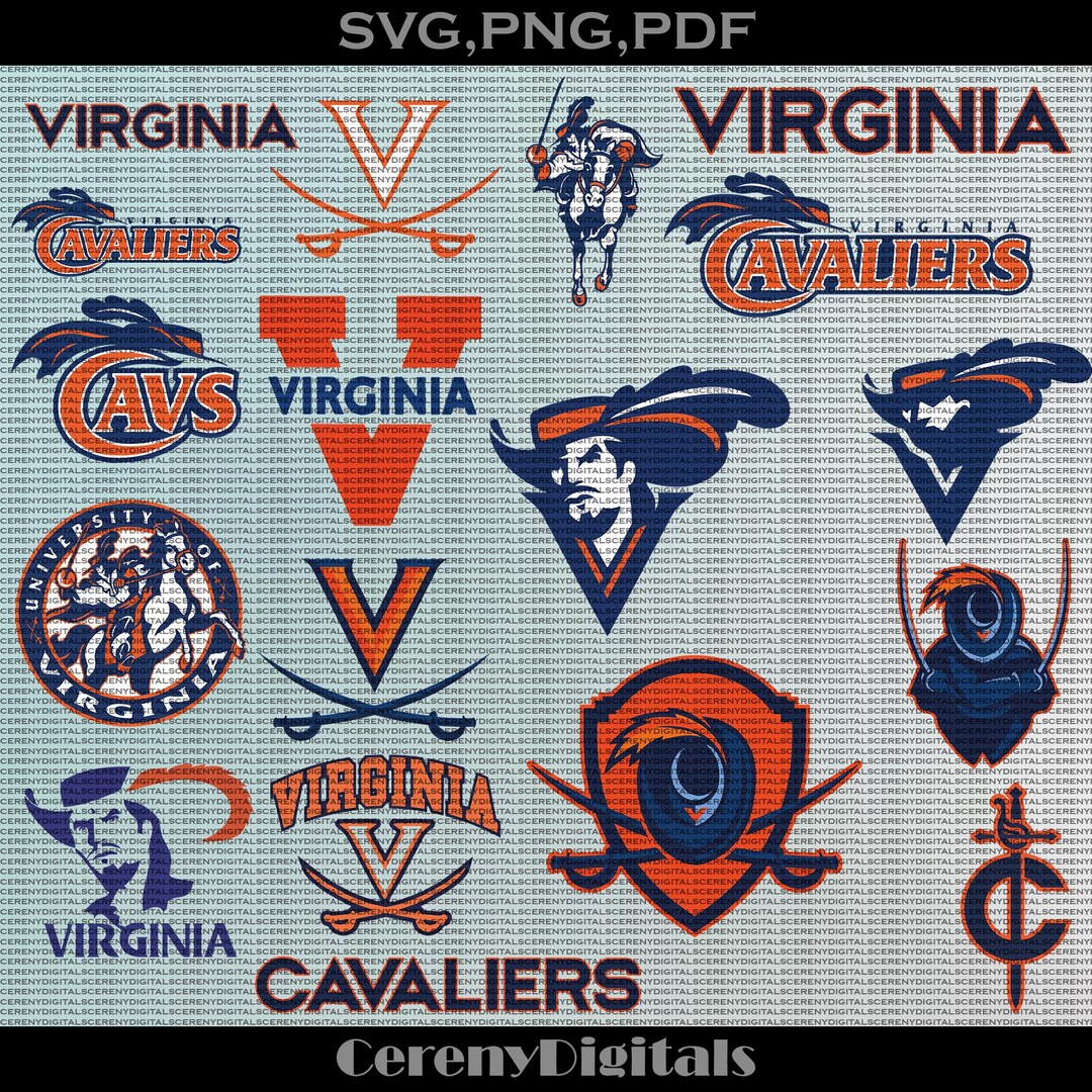 18+ High Quality Virginia College SVG, Athletics, Cavaliers SVG ...