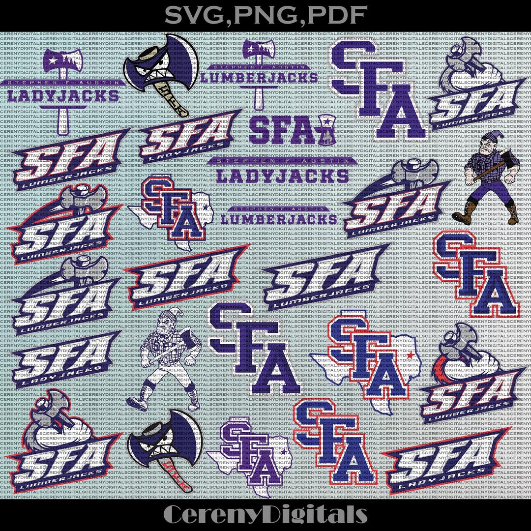 High Quality Stephen F Austin University SVG, College, Lumberjacks SVG ...