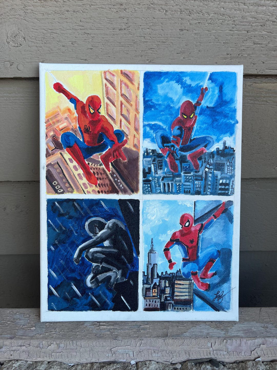 Spider-man Collage - Etsy