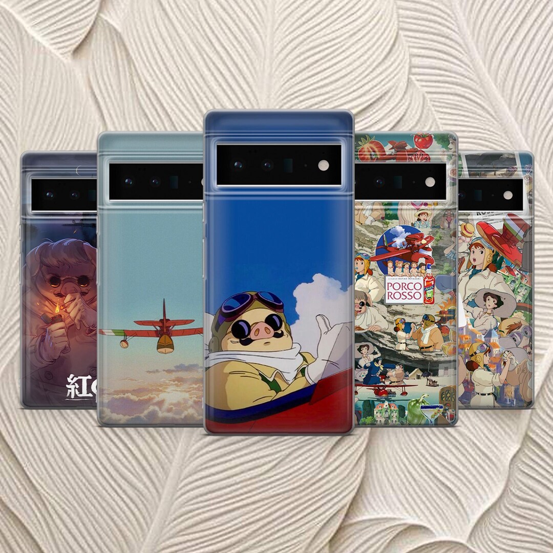 Porco Rosso Phone Case Japanese Fantasy Cover for Google Pixel 10 ...