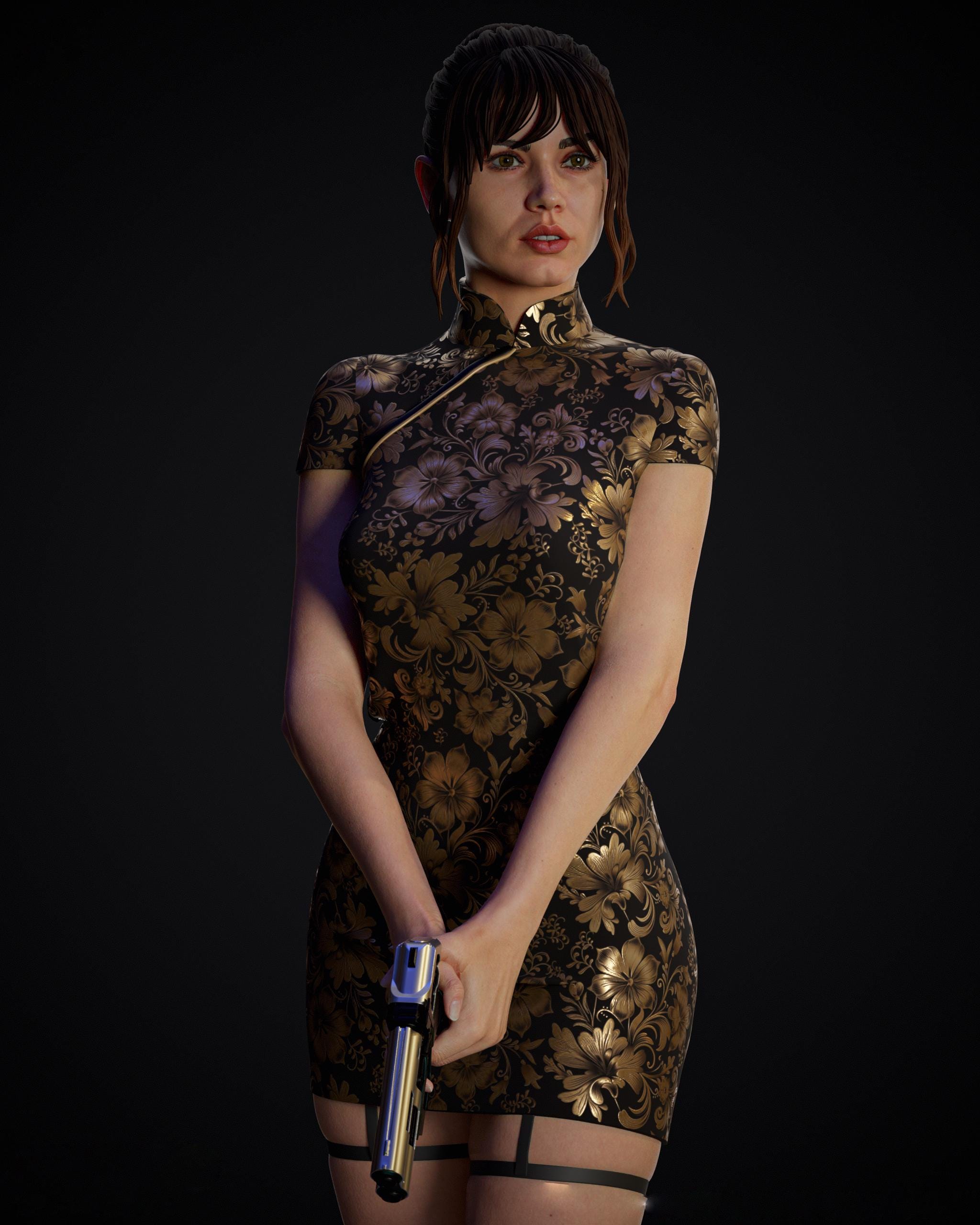 Ana De Armas STL File for 3D Printing, Celebrity 3D Model Digital ...