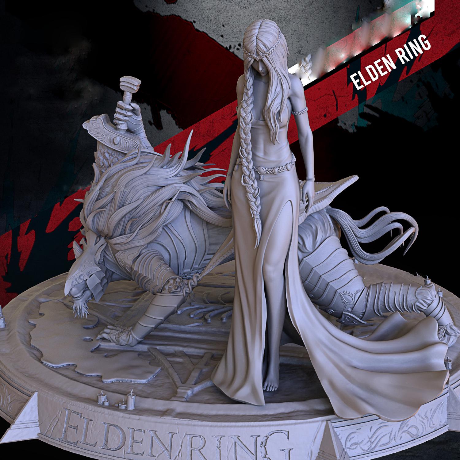 Elden Ring Queen Marika NSFW STL - 3D Printable High Quality STL File - Etsy