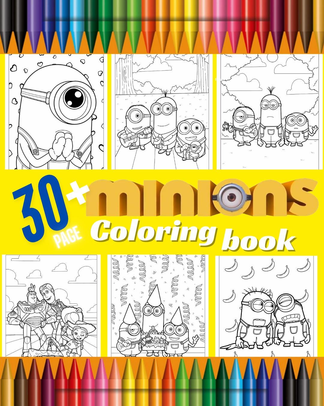 30+ Minions Coloring Pages Coloring Book | Printable the Minions ...