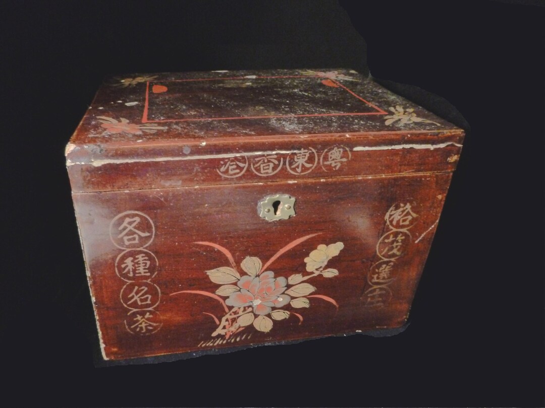 Chinese Tea Box - Etsy