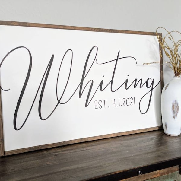 Est. Sign - Etsy