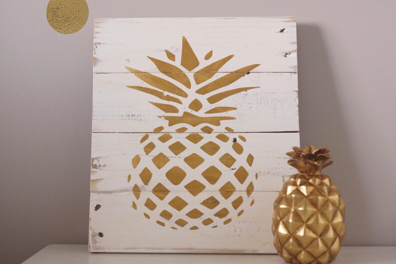 Pineapple Sign Wood Pineapple Sign Pallet Pineapple Sign - Etsy