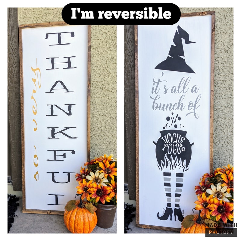Reversible Sign - Etsy