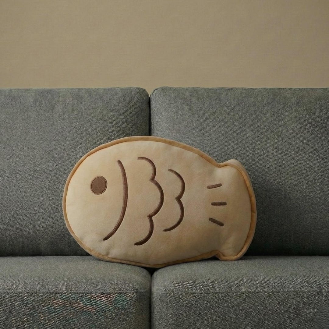 Fish Shaped Plush Pillow Decorative Cushion 25cm - Etsy