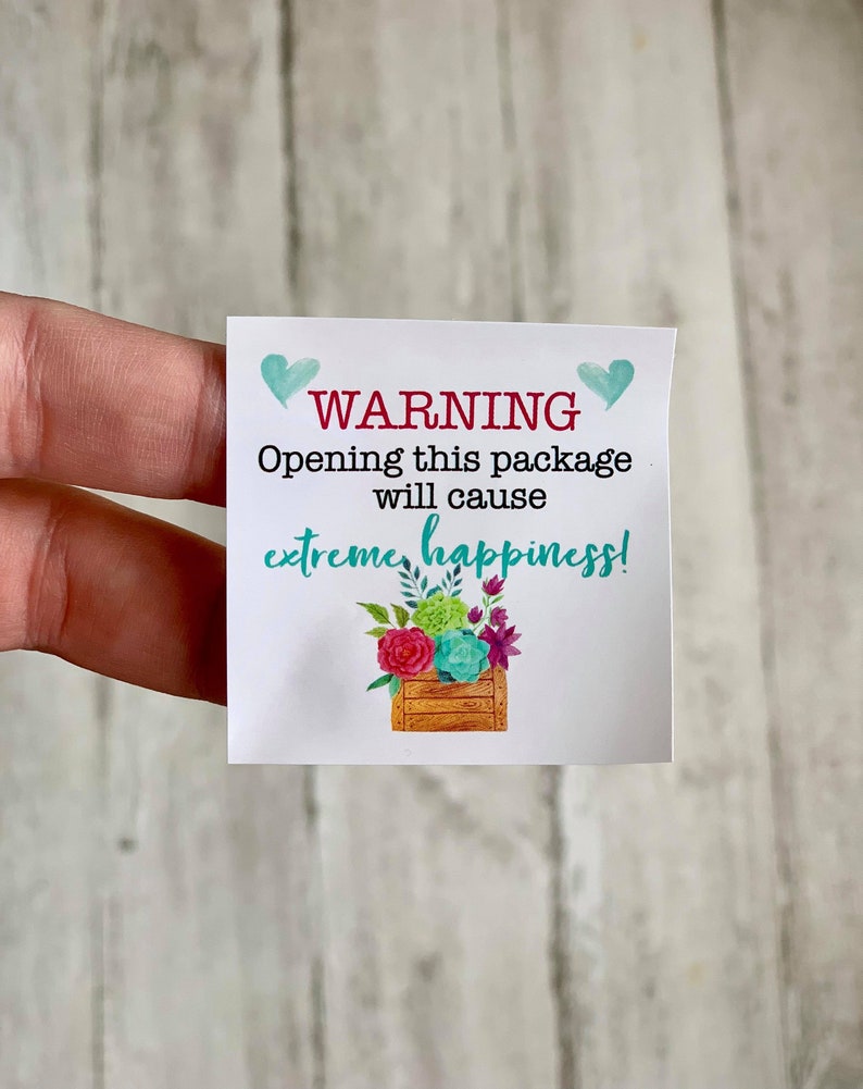 100 Warning Opening This Package Will Cause Extreme | Etsy