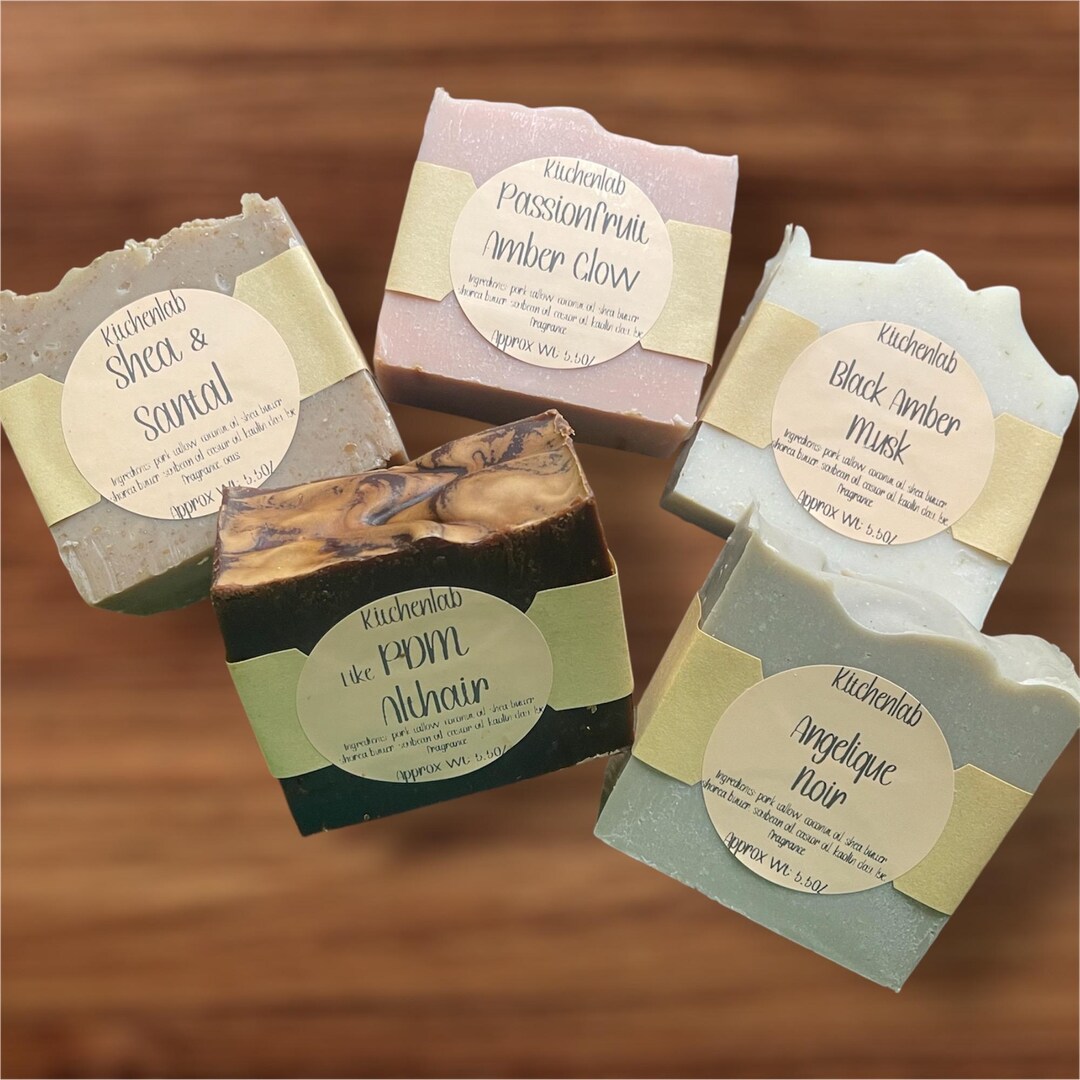 Handmade Soap Bar – Cold Process Natural Soap With Coconut Oil, Shea ...
