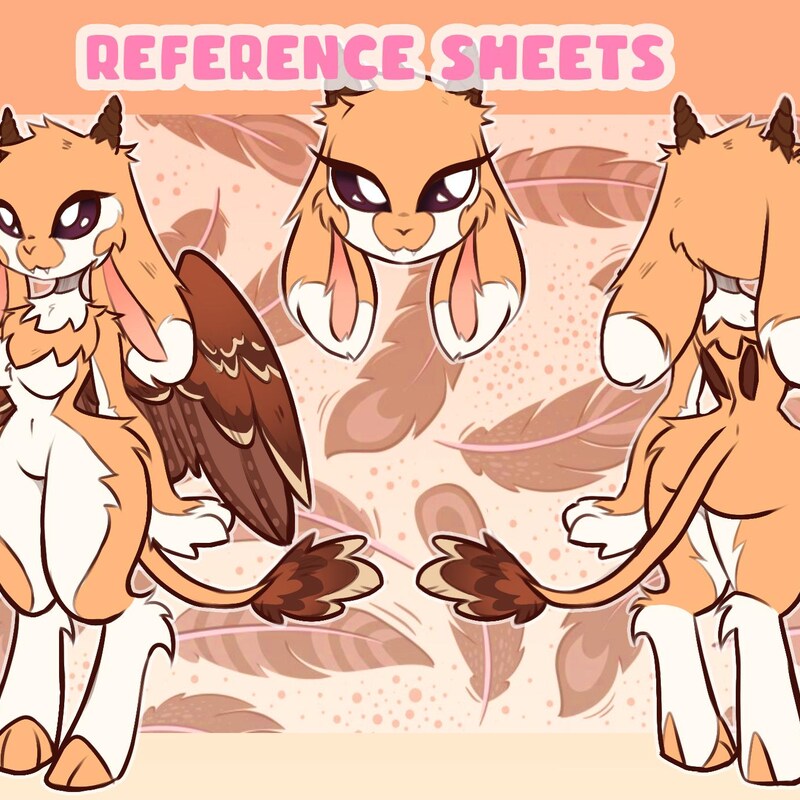 Fursuit Ref Sheets - Etsy