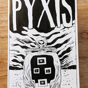 PYXIS 15, an Existential Black and White Art Zine - Etsy
