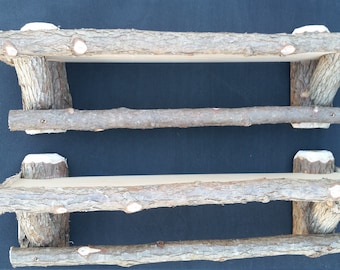 Log Shelf | Etsy