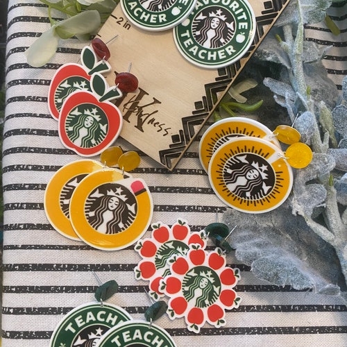 PRINTABLE Back to School Teacher Gift Starbucks Teacher Gift - Etsy