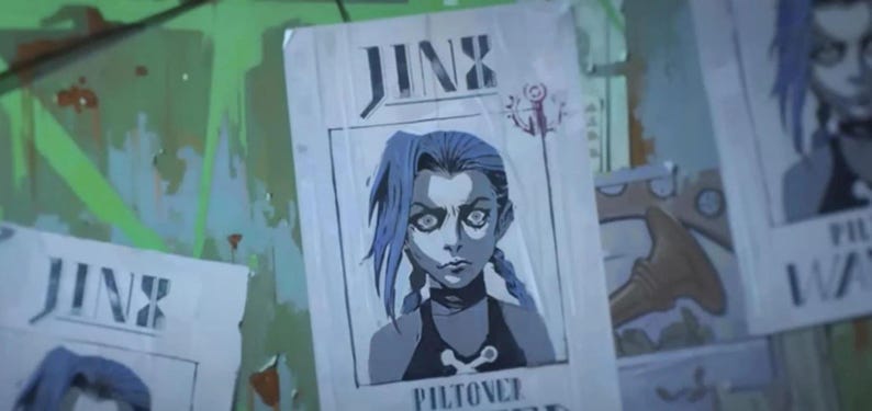 Arcane Jinx Wanted Poster - A4 Size - Etsy