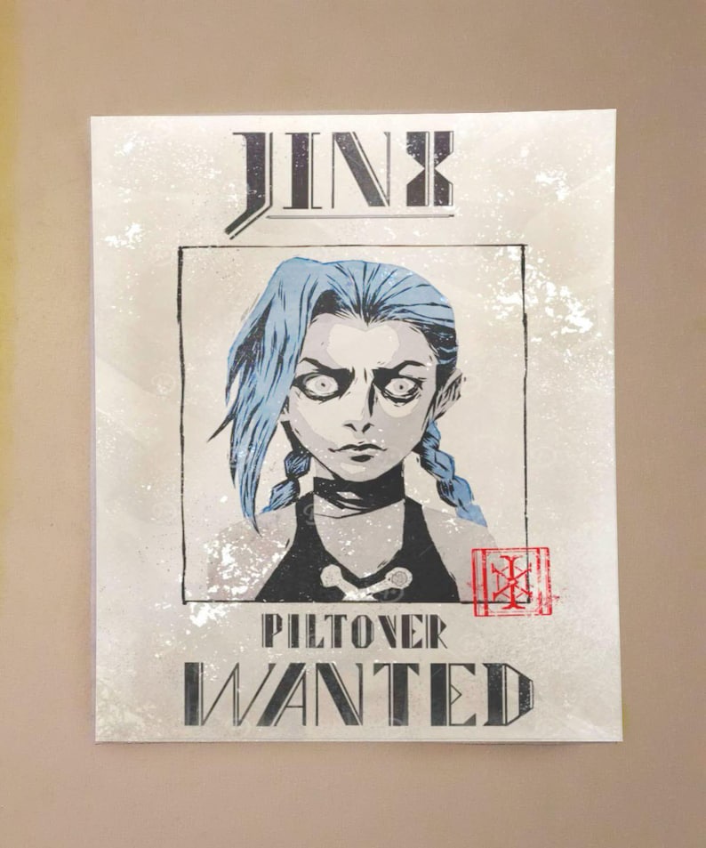 Arcane Jinx Wanted Poster - A4 Size - Etsy