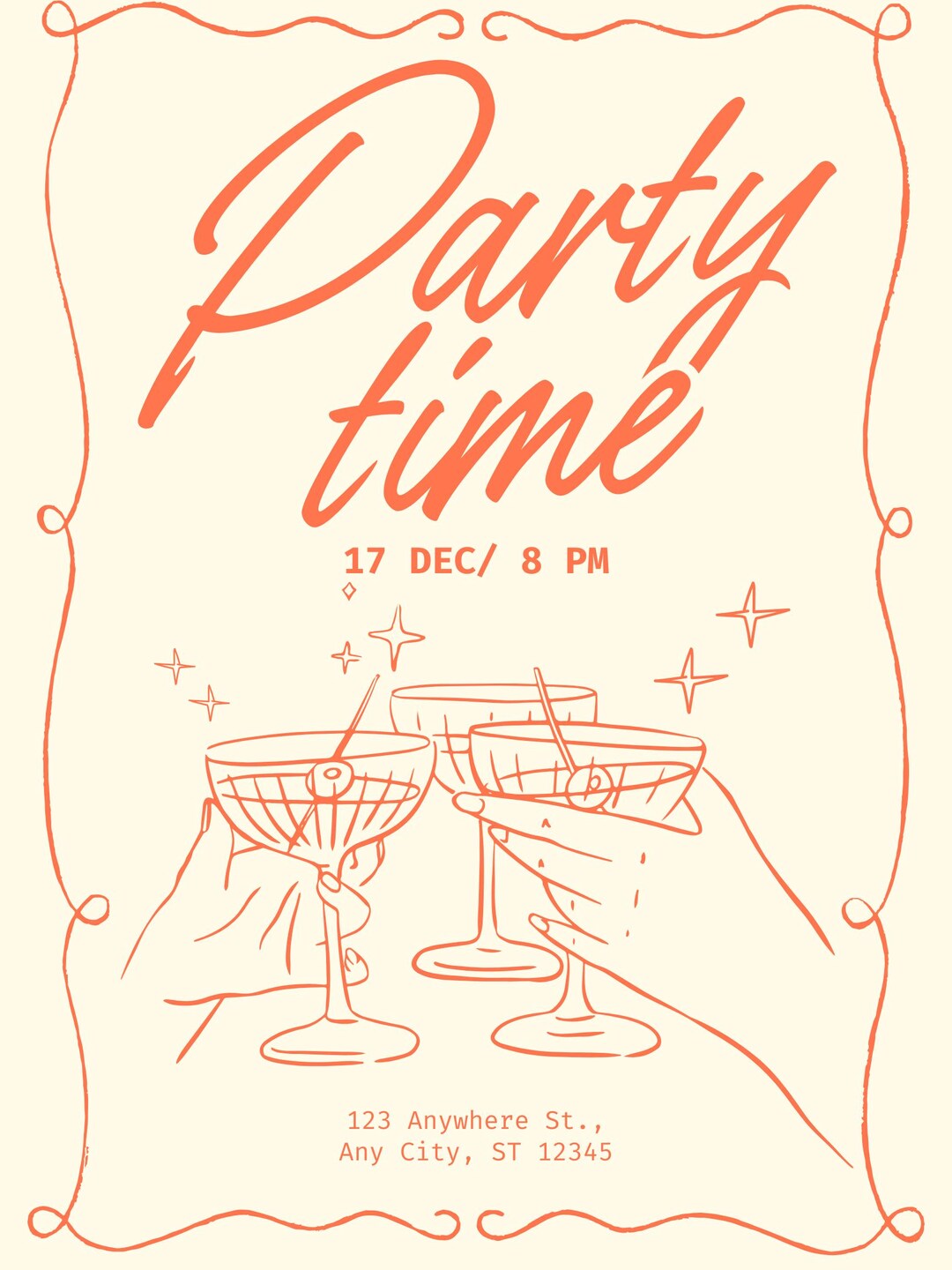 Party Invitation - Etsy